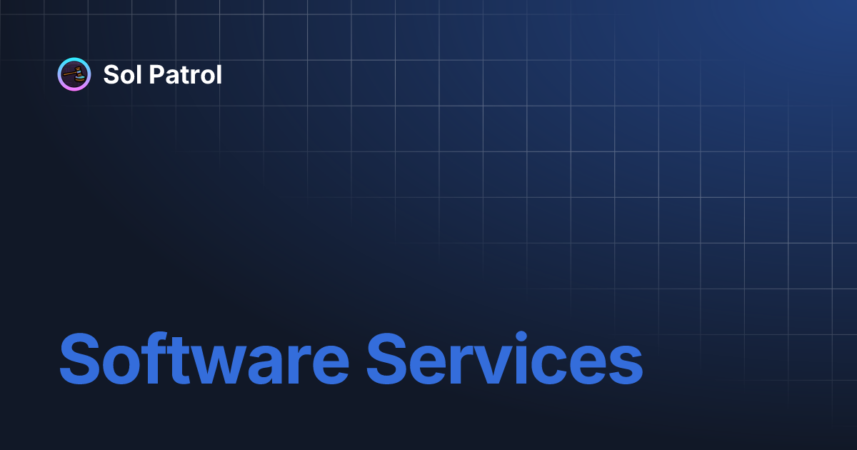 Software Services | Sol Patrol
